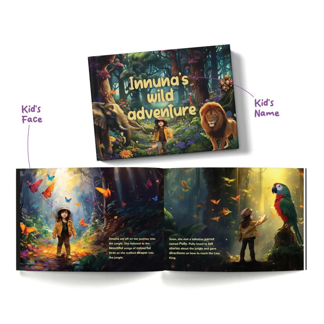 Personalised Adventure Books for Kids | TADA KIDS